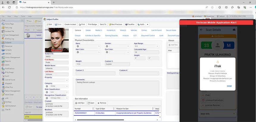 iTrak Software Releases | Omnigo