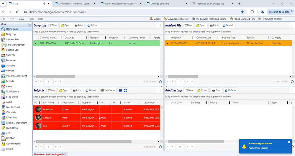 iTrak Software Releases | Omnigo