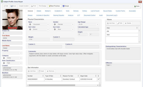 iTrak Facial Recognition API | Omnigo